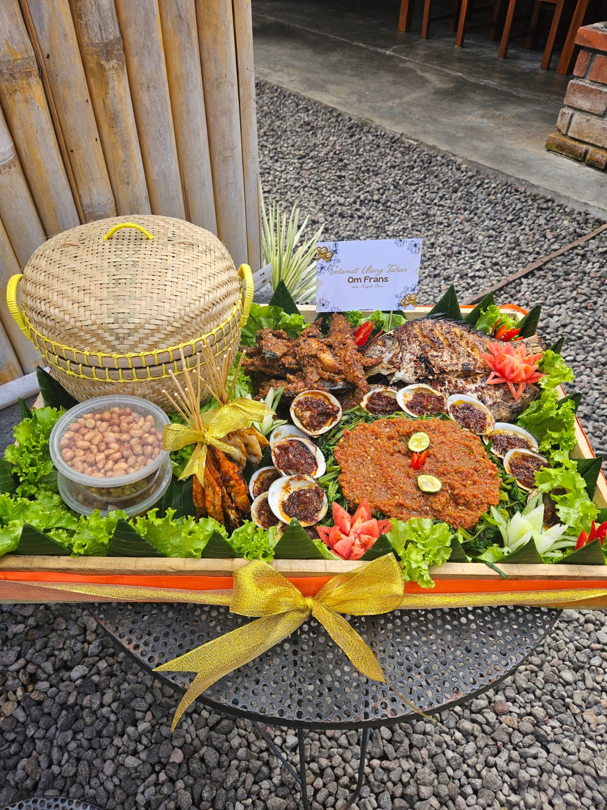 Nasi Bakul Seafood | Jaja Bali